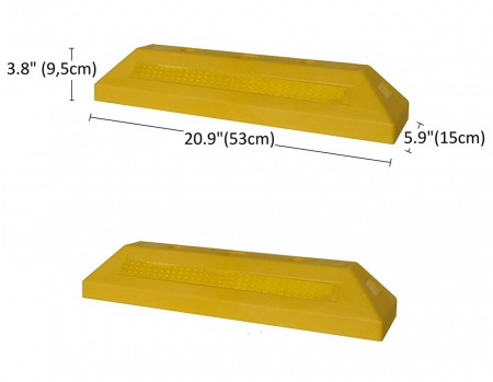 Plastic parking wheel stop dimensions_2Y.jpg :: Security & Safety