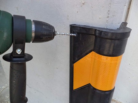 Rubber Corner Guards installation.jpg :: Security & Safety